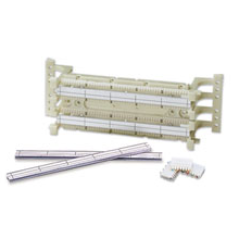 GigaMax 5e 110-Style Wiring Block, Wall Mount w/Legs Kit, Cat 5e w/ C4s ...