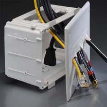 Recessed Media Box White | Cables.com