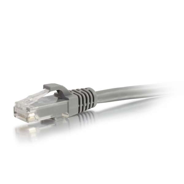 20ft Gray Cat5e Ethernet Cable - Snagless Unshielded (UTP) Patch