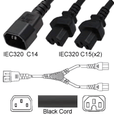 15 Amp C14 to C15 PDU Power Cords | Cables.com