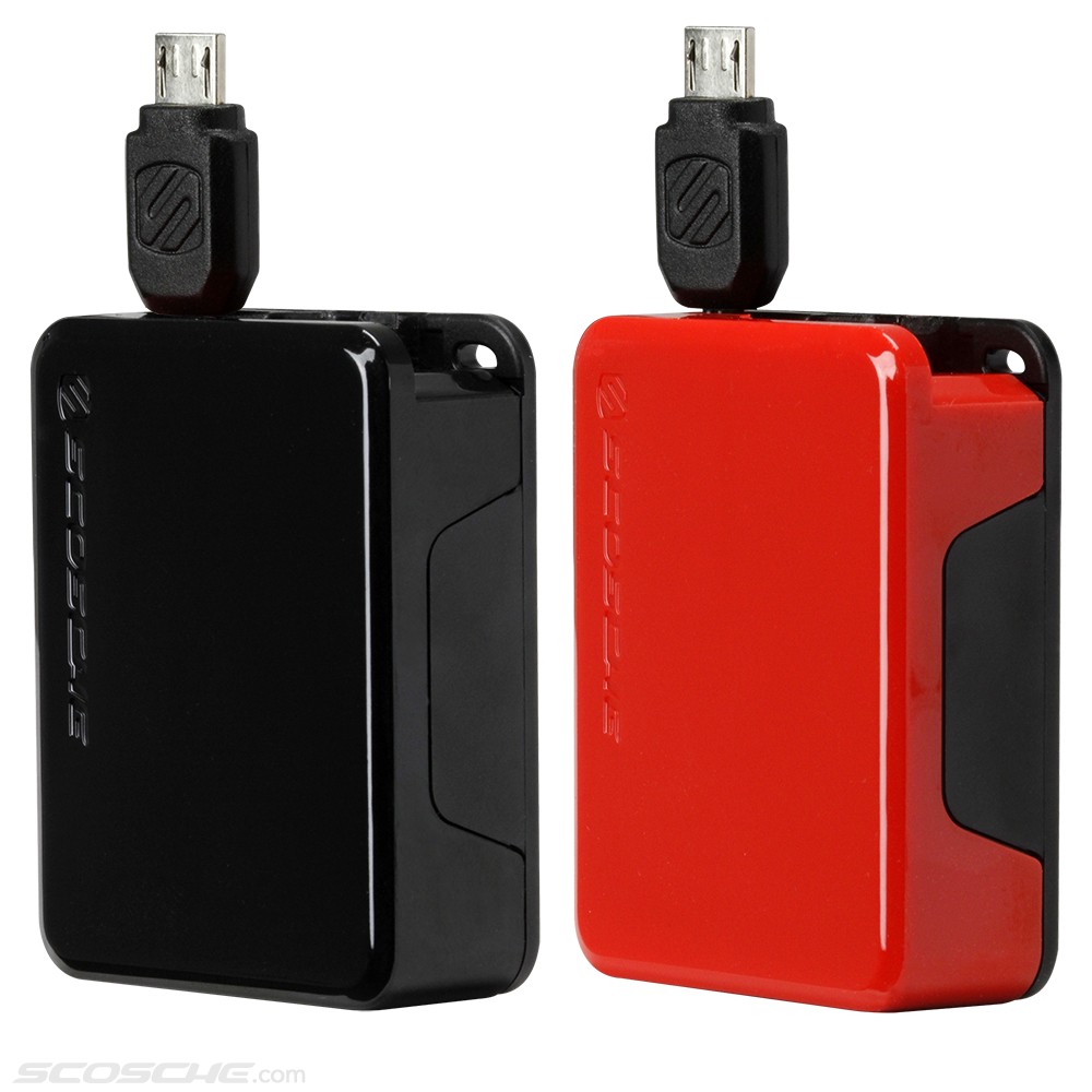 microBOX Retractable Charge & Sync Cable for micro USB Devices