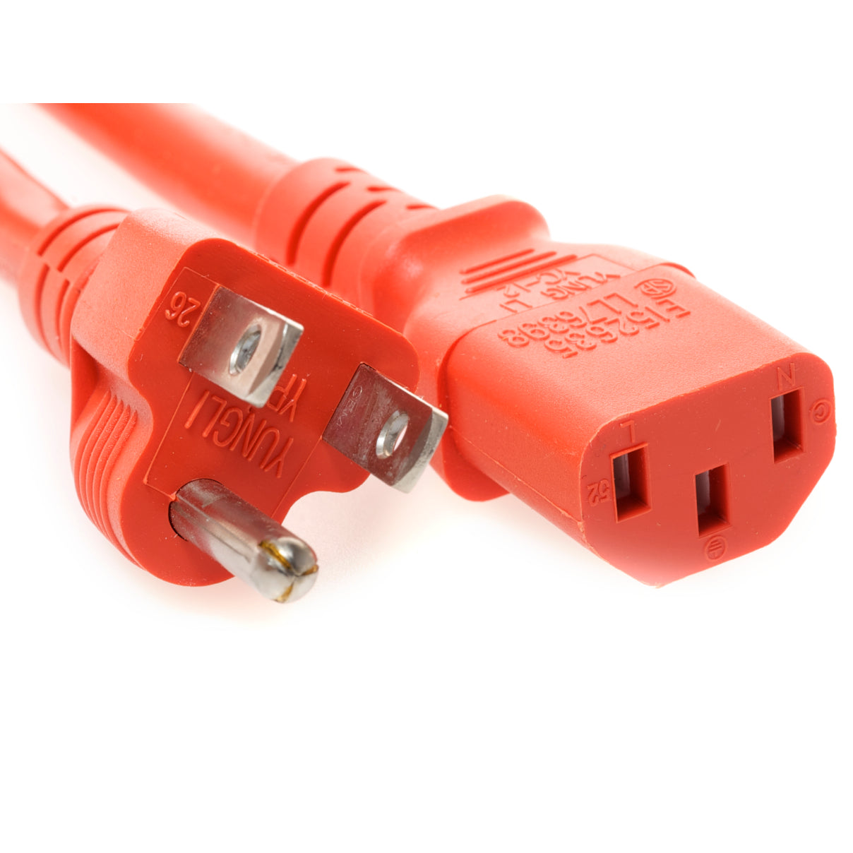 NEMA 5-15p to C13 15-Amp Power Cord
